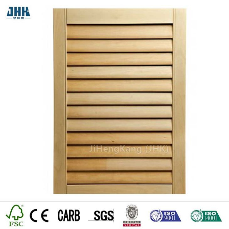 Oak Louvered Bi Fold Half Louver Door from China manufacturer ...